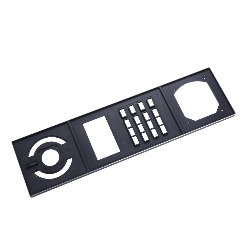 Aluminum Front Panel Custom CNC Machined Part CNC Milling Service from ...